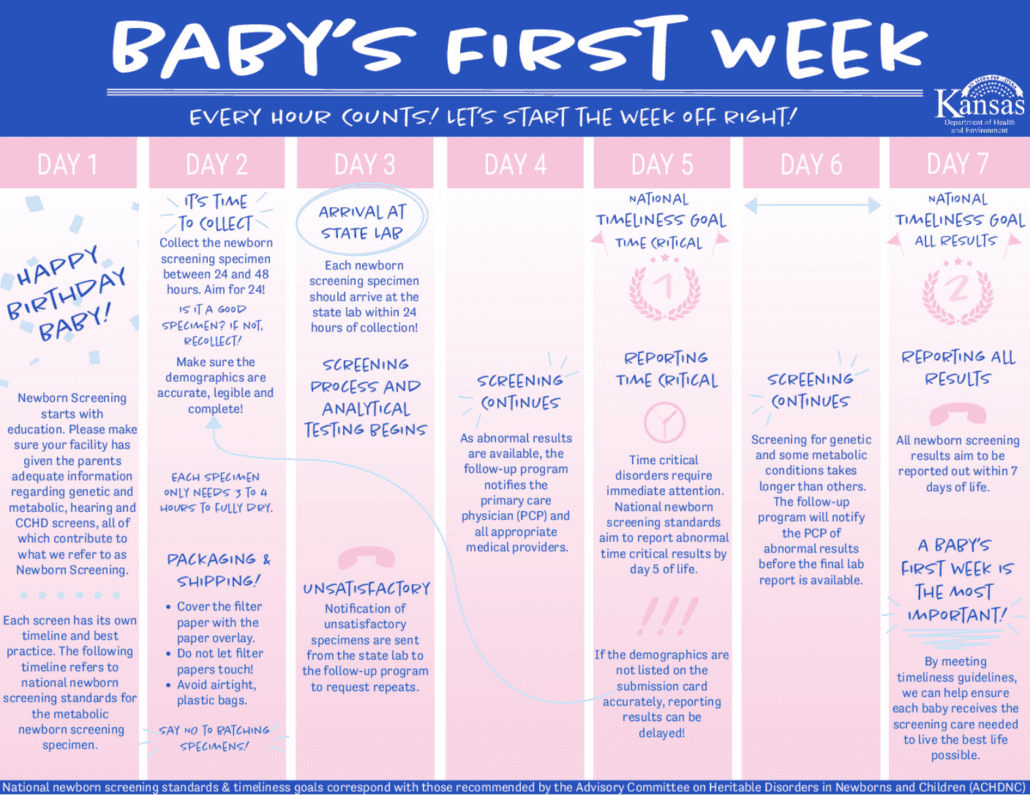 Newborn Screening Blood Spot Program | KDHE Newborn Screening ...